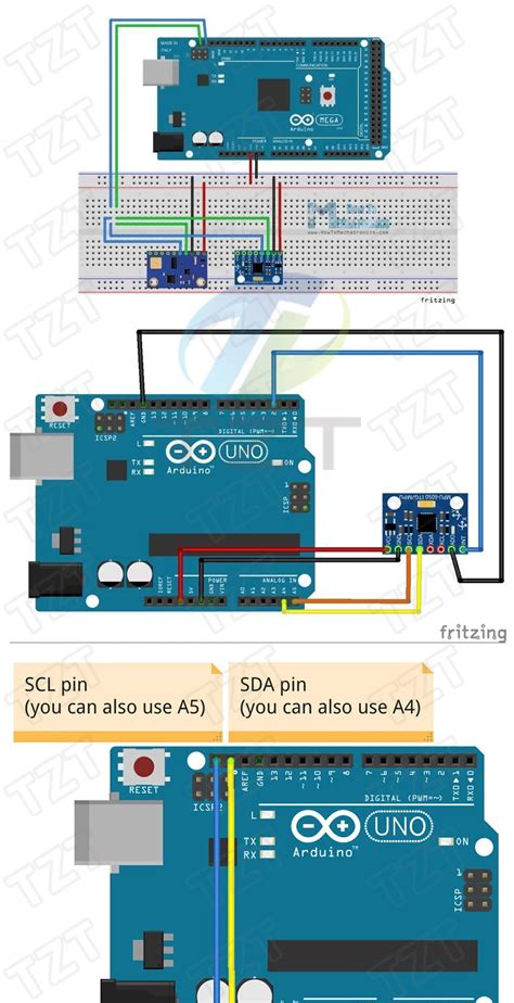 GY MPU Module Axis Analog Gyro Sensors Axis Accelerometer