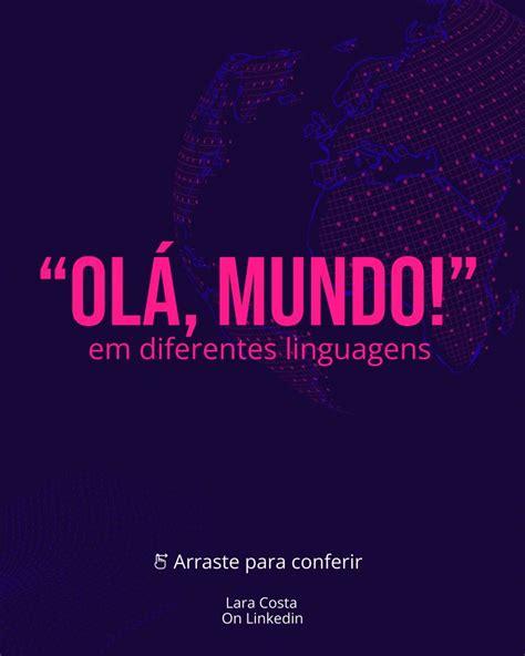 Programação Tecnologia Desenvolvimento Aprendizado Lara Costa