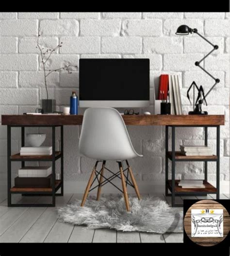 میز مطالعه و میز تحریر فلزی مدرن فروشگاه همتا دیزاین