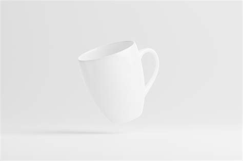 커피 차를 위한 세라믹 찻잔 컵 백색 공백 3d 렌더링 모형 0명에 대한 스톡 사진 및 기타 이미지 0명 공란 깨끗한 Istock