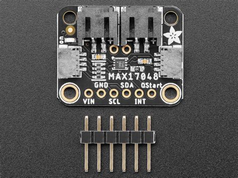 Adafruit Max17048 Lipoly Liion Fuel Gauge And Battery Monitor Kiwi Electronics