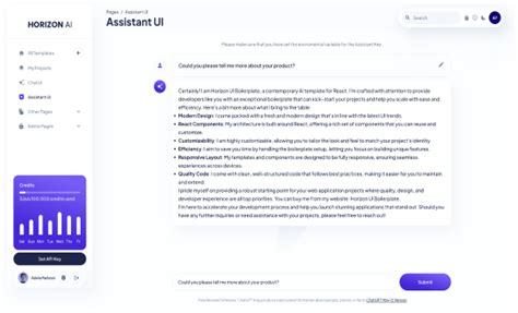 Horizon Ai Template The Best Chatbot Website Template For Ai Powered Applications