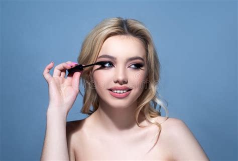 Sensual Portrait Of Young Woman Beautiful Girl Fashion Model Elegant