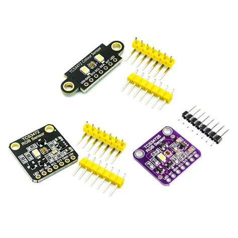 Tcs34725 Color Recognition Sensor Module Bright Light Sensing Rgb Iic Support Arduino Stm32