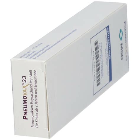 Pneumovax® 23 0 5 Ml Mit Dem E Rezept Kaufen Shop Apotheke
