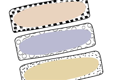 Printable Babe Name Tags Art Classroom Labels Boho Classroom Supplies Labels Tub Labels