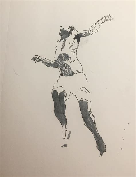 Artstation Falling Sketch