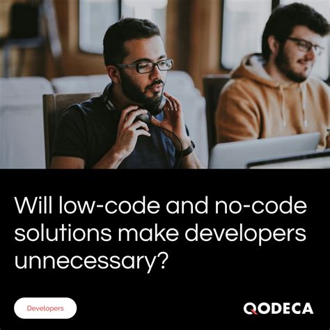 qodeca on linkedin softwaredevelopment lowcode nocode futureofwork