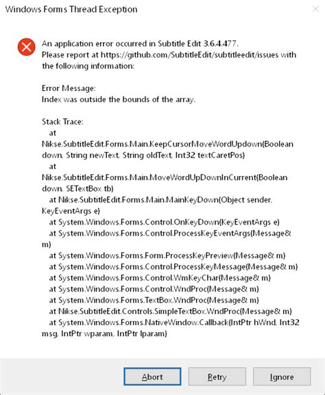 Error On Move Last Word From First Line Down · Issue 5848