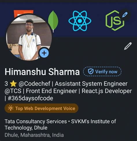 Himanshu S On Linkedin Webdevelopment Achievement Grateful