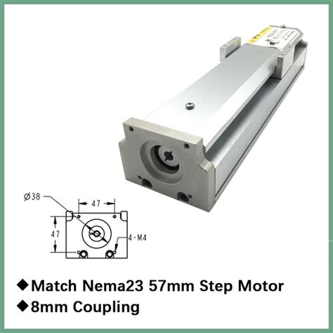 Heavy Load Fully Enclosed Linear Rail Guide 100 1000mm Stroke CNC Slide Table 4pcs Sliders