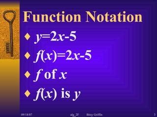 Writing Function Rules PPT