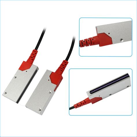 OEM Matrix Fiber Optic Sensor Through Beam Fiber Area Sensor Mm Range Fft Ml Matrix Fiber