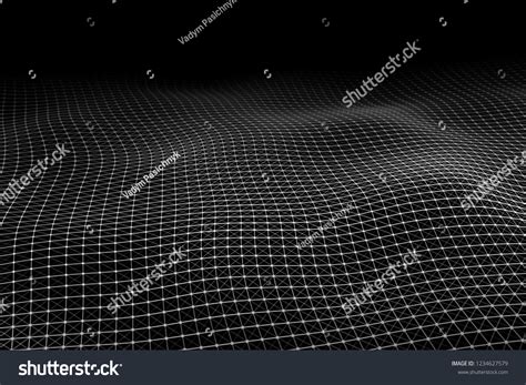 Wave Particles Big Data Particleabstract Digital Stock Vector Royalty Free 1234627579
