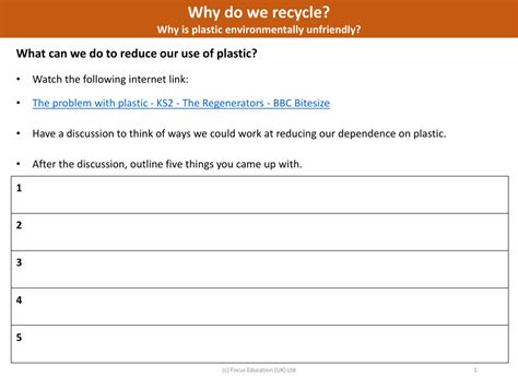 Why Is Plastic Environmentally Unfriendly What Can We Do To Reduce