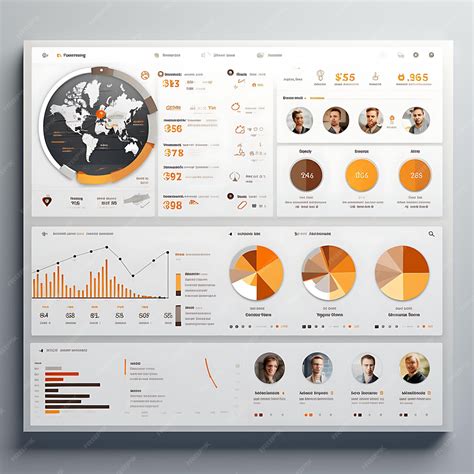 Premium Ai Image Web Dashboard Human Resources Employee Management