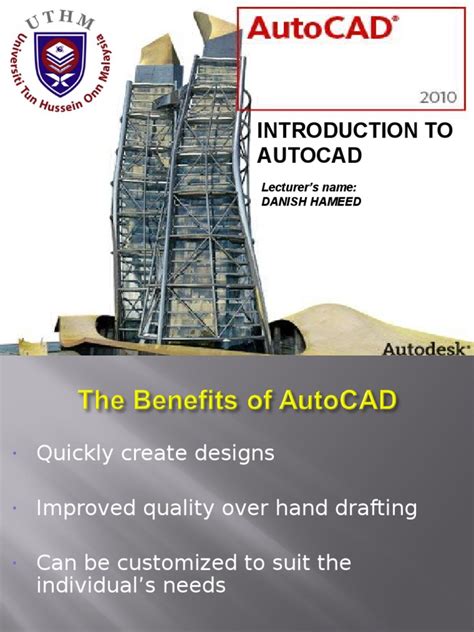 138436976 Lecture 1 Introduction To Autocad Pptppt System Software