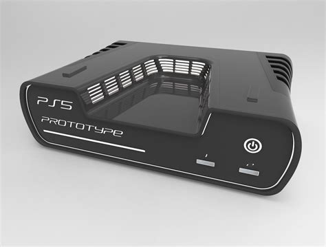 Ps5 Prototype Of A Game Console 3d Print Model 3d Model 3d Printable