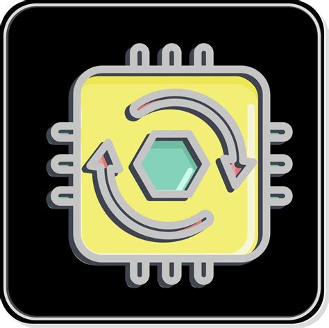 Icon Temporal Cycle Consistency Related To Machine Learning Symbol