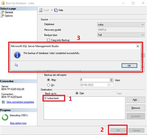 Cara Melakukan Dumpbackup Sql Server Dengan Ssms Sql Server