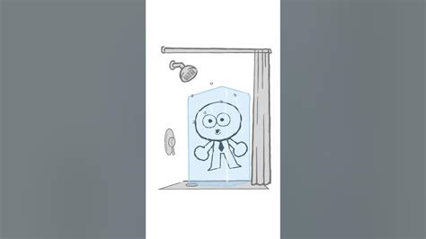Sensitive Showers 💀 Animation Meme Shorts Youtube