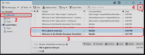 Export Thunderbird Emails