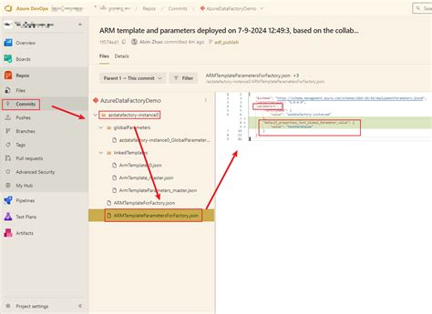 Azure Global Parameters Does Not Appear In The
