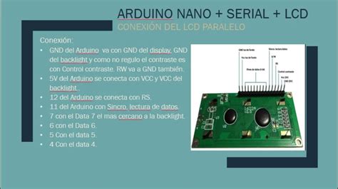 Usando Lcd 16x4 En Arduino Nano Con 4 Bits Youtube