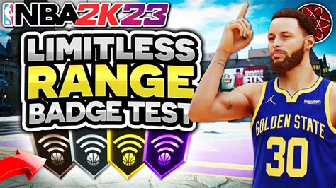 Nba 2k23 Best Shooting Badge Tips Limitless Range S Tier Youtube