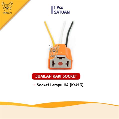 Jual Socket Relay Rumah Relay Socket Lampu Kaki 3 4 5 Shopee Indonesia