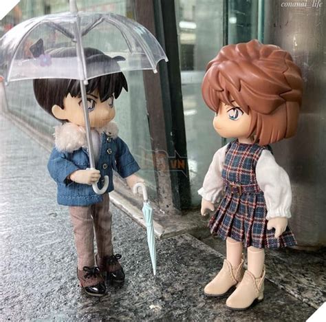Mô Hình Mini Cute Hết Nấc Dành Cho Những Fan Couple Conan Haibara