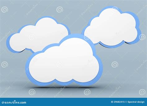 Cloud Computing Stock Illustration Illustration Of Wireless 29682415