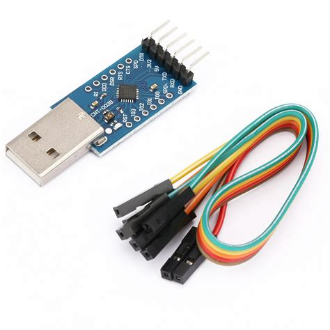 Usb 2 0 To Ttl Converter Blue Cp2104 Module Serial Converter With Wire For Windows 98 Anggrek