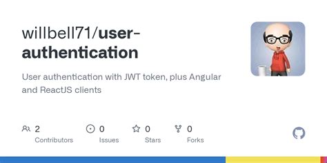 Github Willbell71user Authentication User Authentication With Jwt