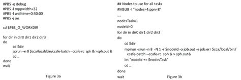 Job Script For Cray System Running Pbs Franklin 3a And Hp Cluster