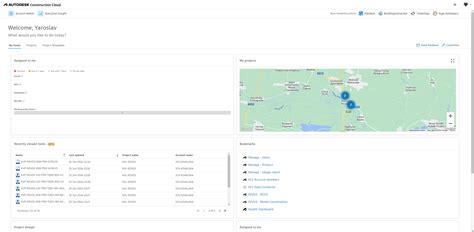 Вирішено Налаштування Autodesk Construction Cloud Acc домашня сторінка Home Page