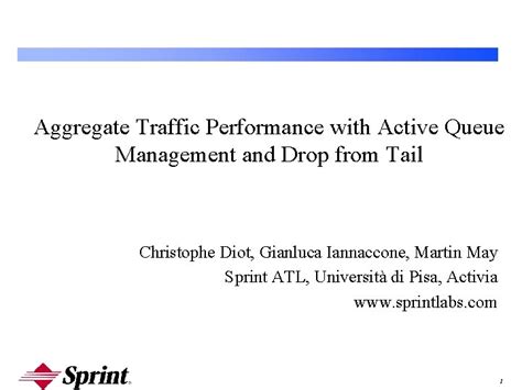 Aggregate Traffic Performance With Active Queue Management And