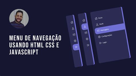 github jeanpaulll menu de navegacao usando html css e javascript