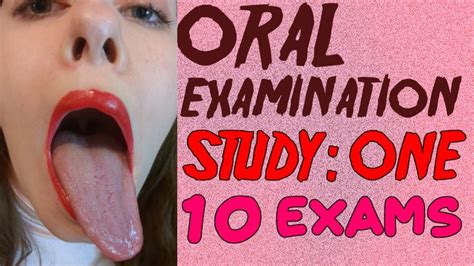 Oral Examination Study One 10 Mouths Slit Rituals Clips4sale