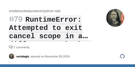 `runtimeerror attempted to exit cancel scope in a different task than