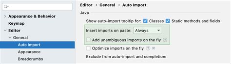 Auto Import Intellij Idea Documentation