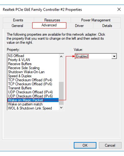 RUTX Wake On LAN PC Setup Windows Teltonika Networks Wiki