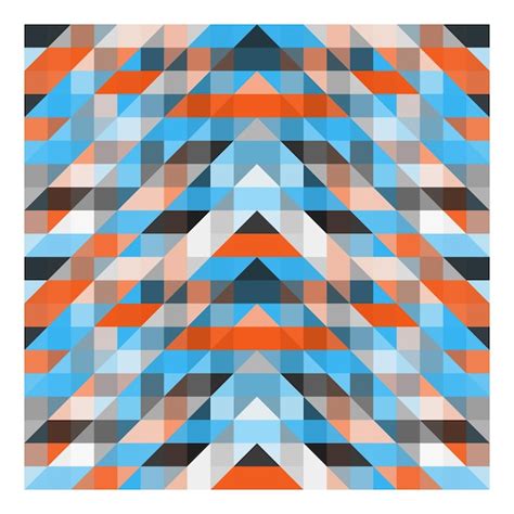 premium vector abstract geometric bauhaus pattern design vector