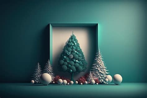 Premium Ai Image Simple Holiday Backdrop Premium Ai Image Simple Holiday Backdrop