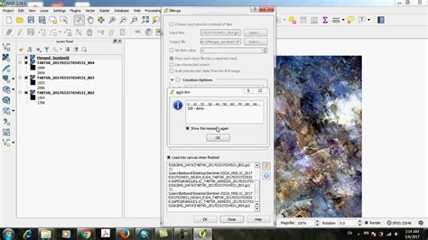 sentinel 2 natural image data processing youtube