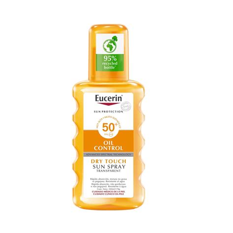 Eucerin Oil Control Spf 50 Toque Seco Sun Spray Protector Solar Corp Beauty Essentials Honduras