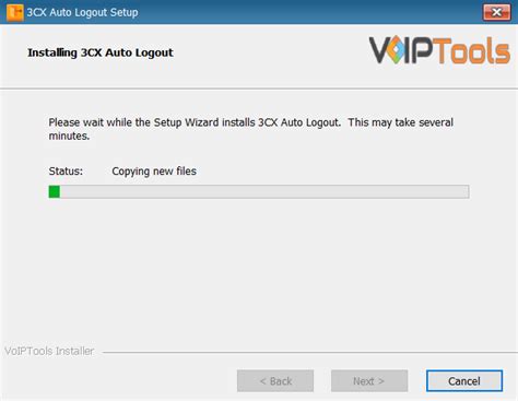 Auto Logout V18 Voiptools