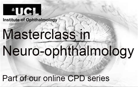 Ucl Institute Of Ophthalmology On Linkedin Neurophthalmology