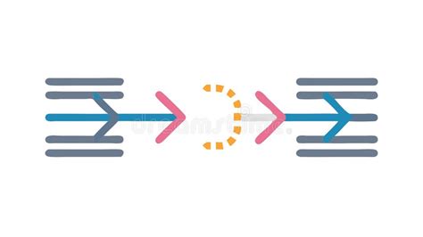 Parallel Process Flow Icon For Efficient Workflow Vector Design