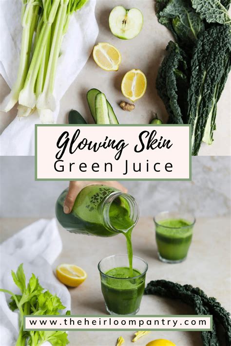 Glowing Skin Green Juice Recipe Green Juice Glowing Skin Juice Detox Juice